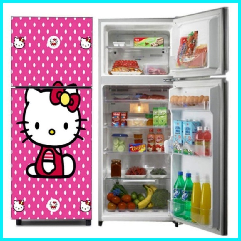 Hello KTTY 2 Door Refrigerator Sticker | Shopee Philippines