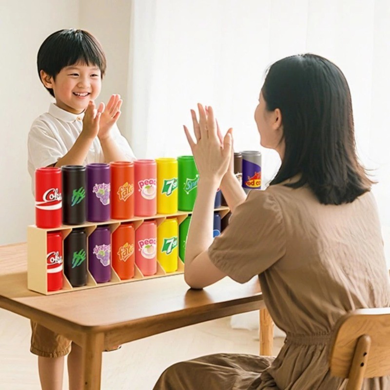 NookNest Bottle Guessing Game Memory and Thinking Training Toy Color ...