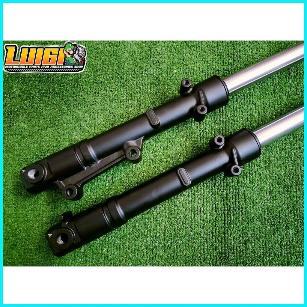 AEK HONDA XRM 125 / RS 125 FRONT SHOCK ASSEMBLY (BLACK / SILVER ...