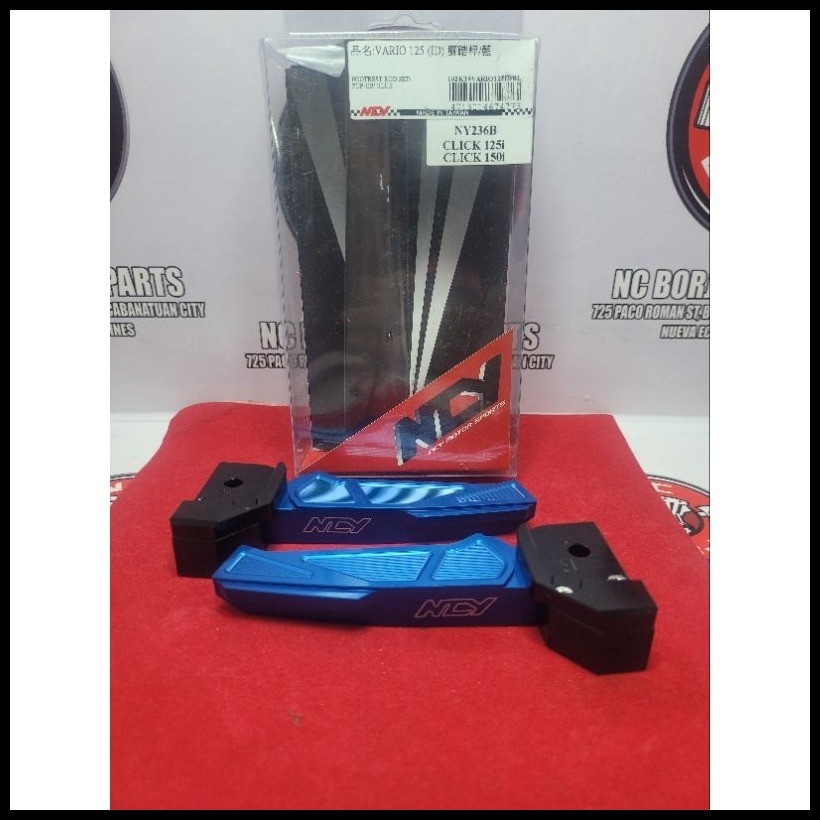 POP UP FOOTREST NCY BLUE FOR CLICK125/150 | Shopee Philippines