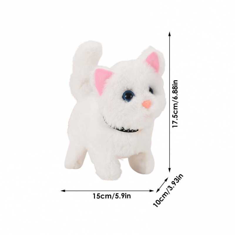 Kids Simulation Electric Shaking Plush Stuffed Animal Realistic ...