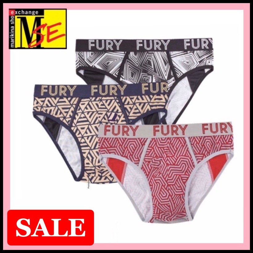 ⚽︎ SALE MSE BRIEF FURY MENS UNDERWEAR 100% ORIGINAL | Shopee Philippines