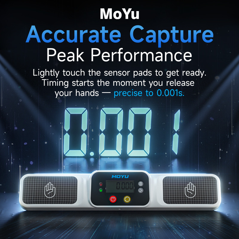 Moyu Timer V2 Magic Cube Timers Mat Professtional Moyu Speed Cube Timer ...