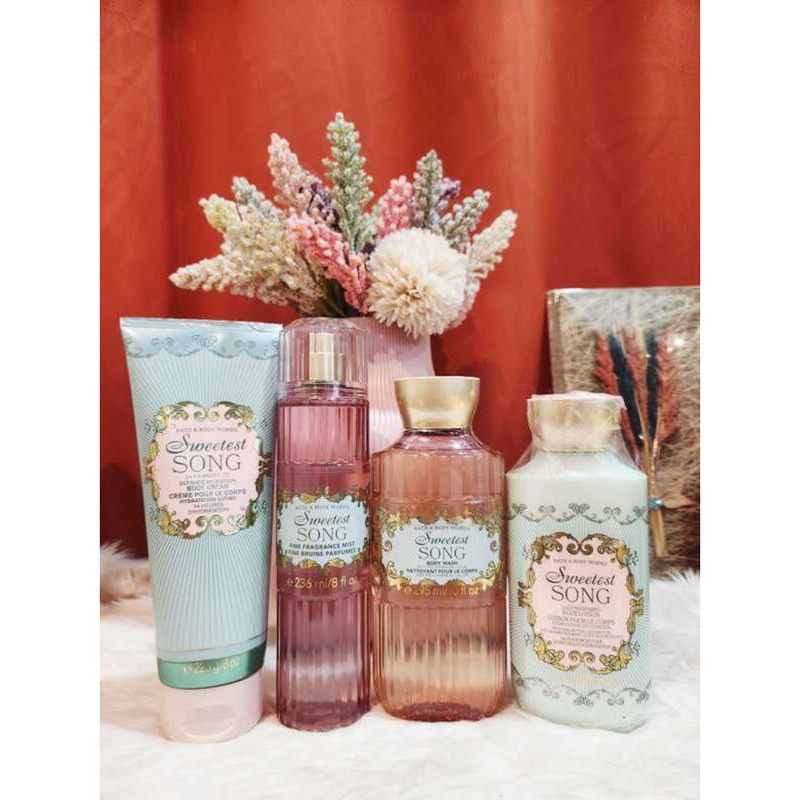 Sweetest Song Fine Fragrance Mist | Bath & Body Works Ea9 05F | Shopee ...