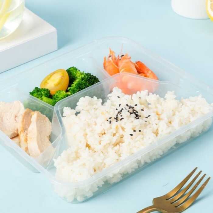 (10 Pcs)Microwavable Ibox Bento Box 2/3/4/5 Division B8d | Shopee ...