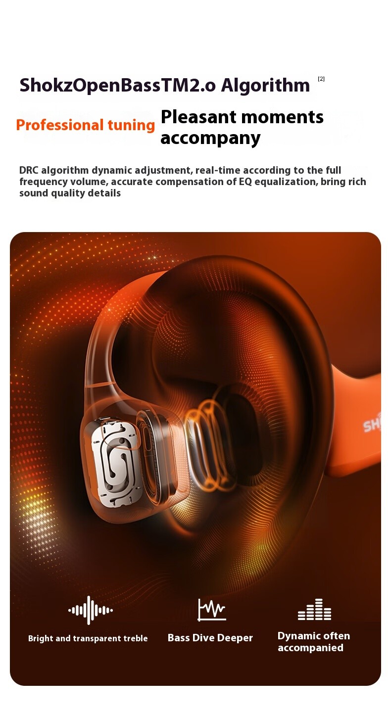 Original SHOKZ OpenRun Pro 2 S820 Bone Conduction Earphone Kipjoge ...