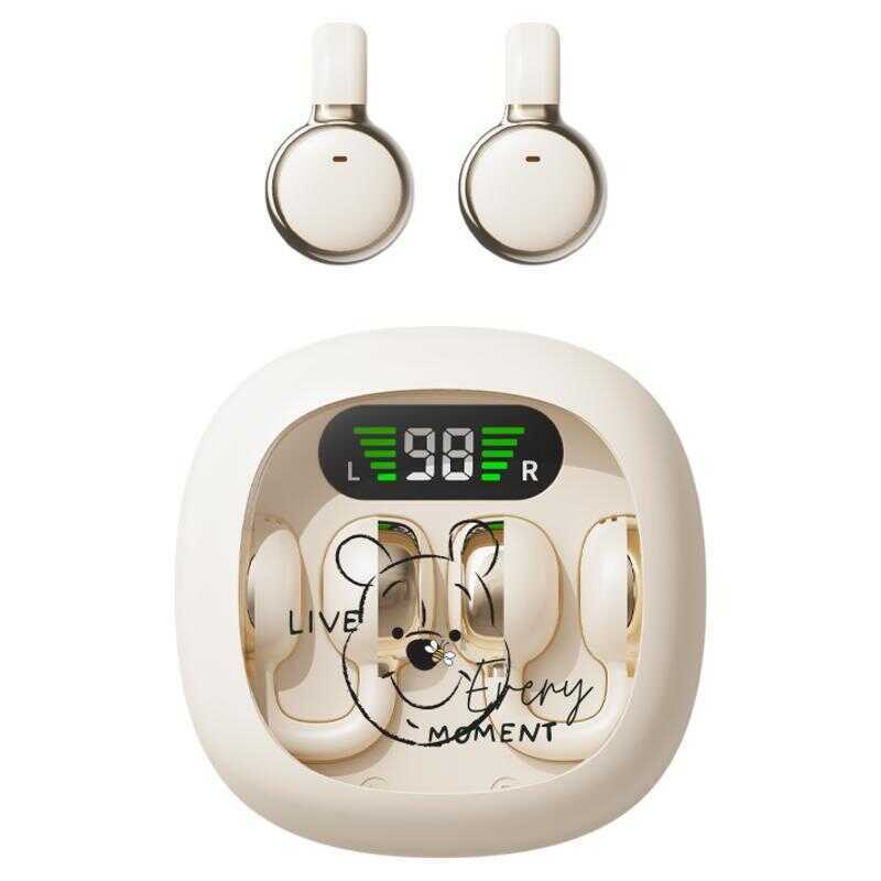 Disneydisney | Clip On Bone Conduction Open Ear Bluetooth Headphones ...