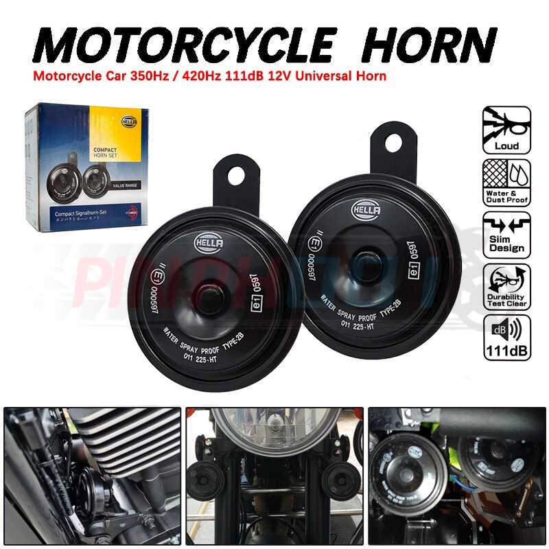 Pair Original V HELLA Classic Horn Set Value Range For Motorcycle And ...