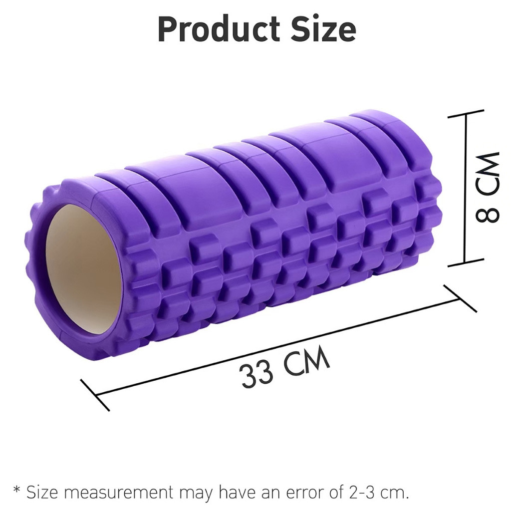 EVA Foam Roller Column for Yoga Pilates Professional Muscle Relieve ...