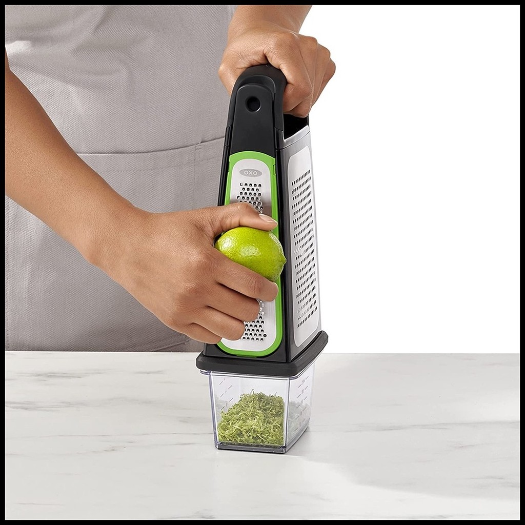 OXO Houseware Good Grips Etched Box Grater with Removable Zester ...
