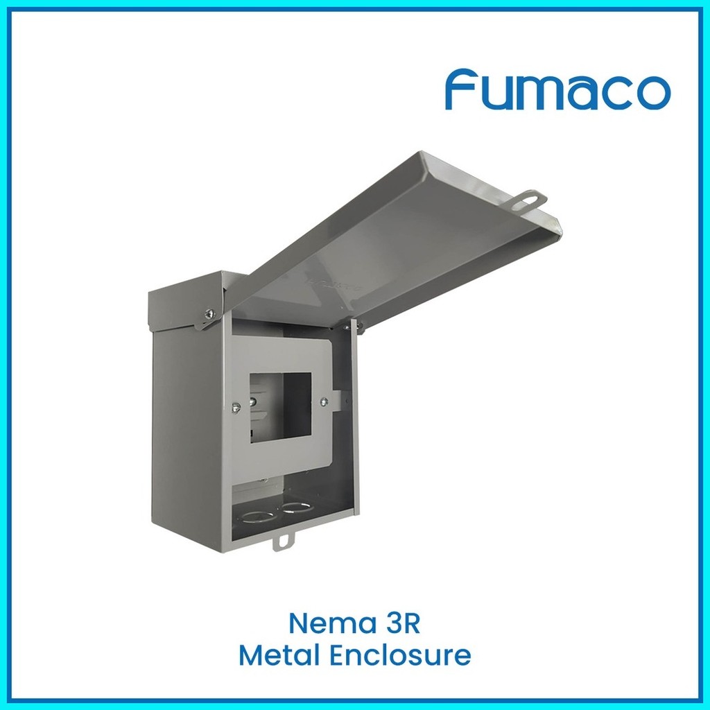 Fumaco Nema 3R Metal Electrical Enclosure Box Panel Board for Din Rail ...