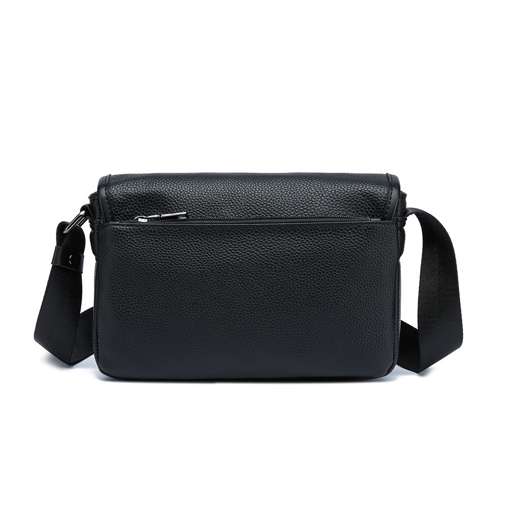 SUNWISH STORE XM-9875 2026 Thick Leather New Sling Bag Men Small Square ...