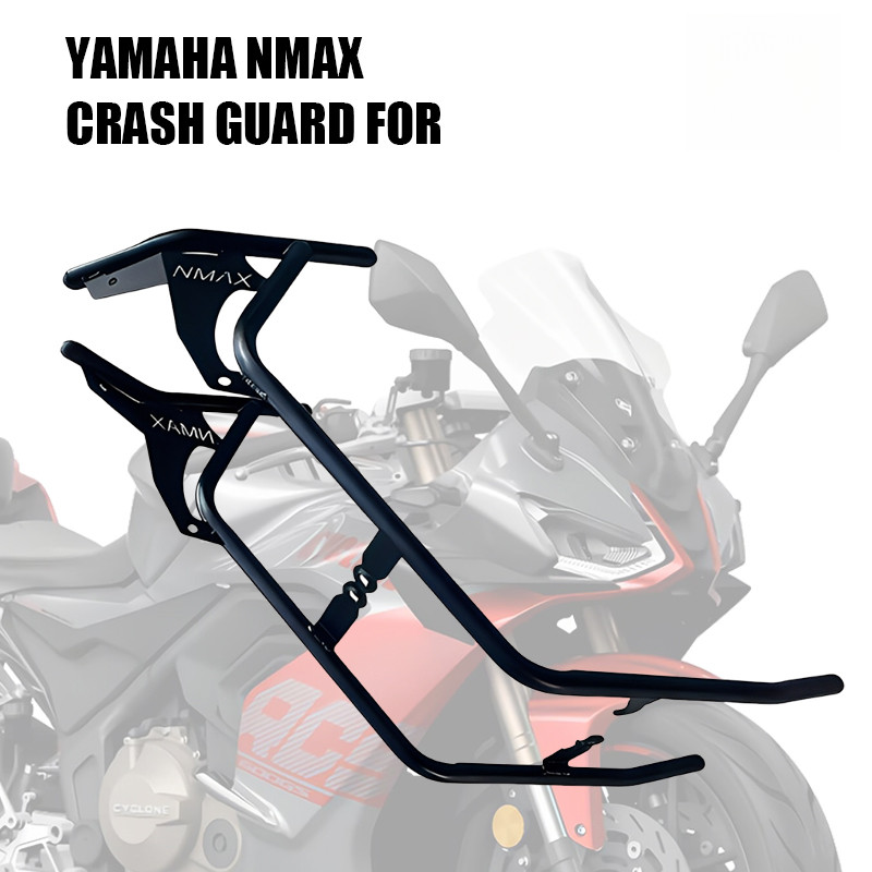 Honda Adv 160 Half Crash Guard Nmax V1/V2/V3 Matte Black Heavy Duty ...