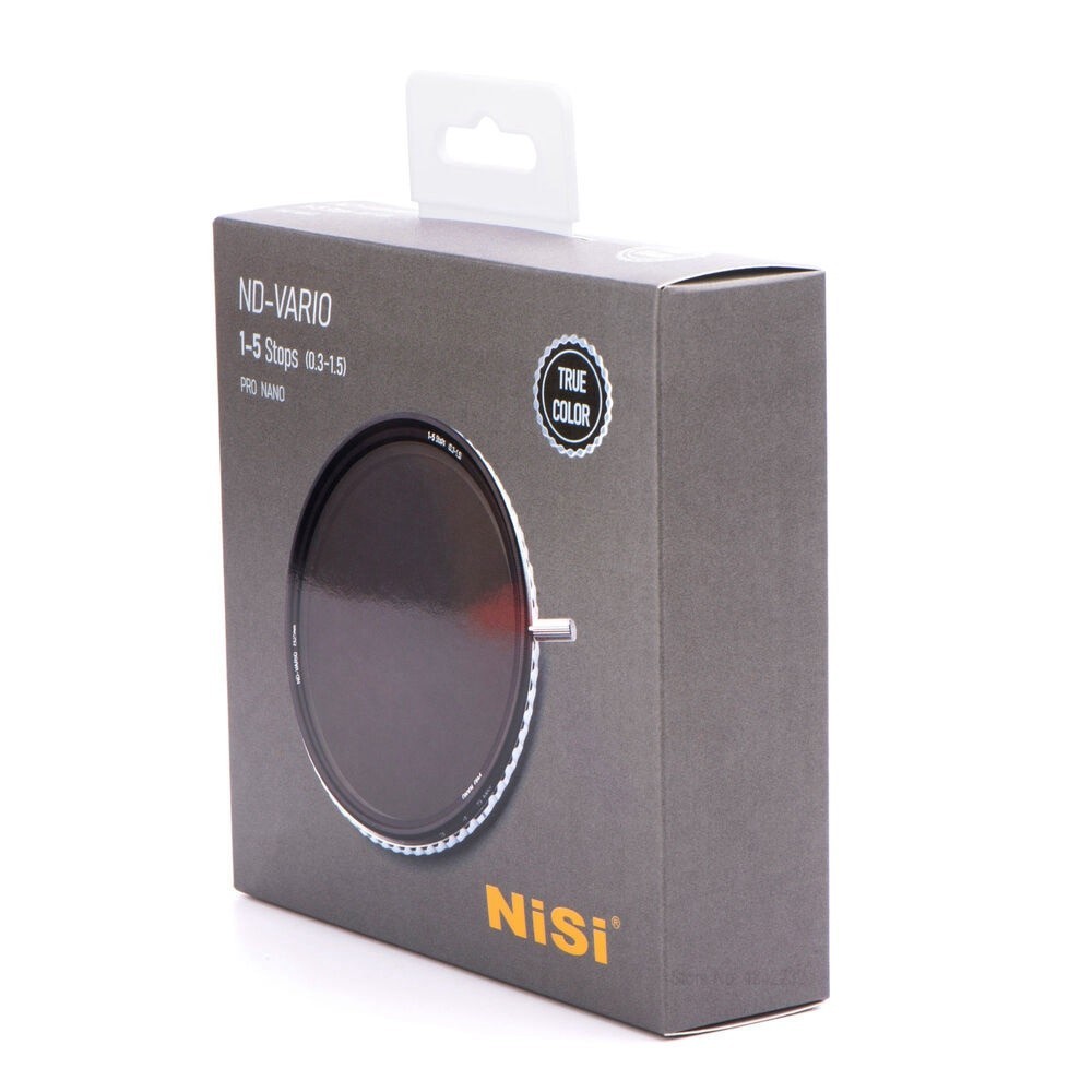 NiSi True Color ND-Vario 1-5 Stops Variable Neutral Density Filter ...