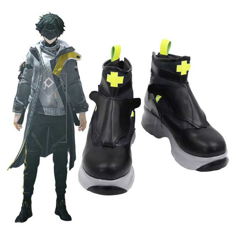 AA Arknights Endfield Administrator Cosplay Shoes Boots Halloween ...