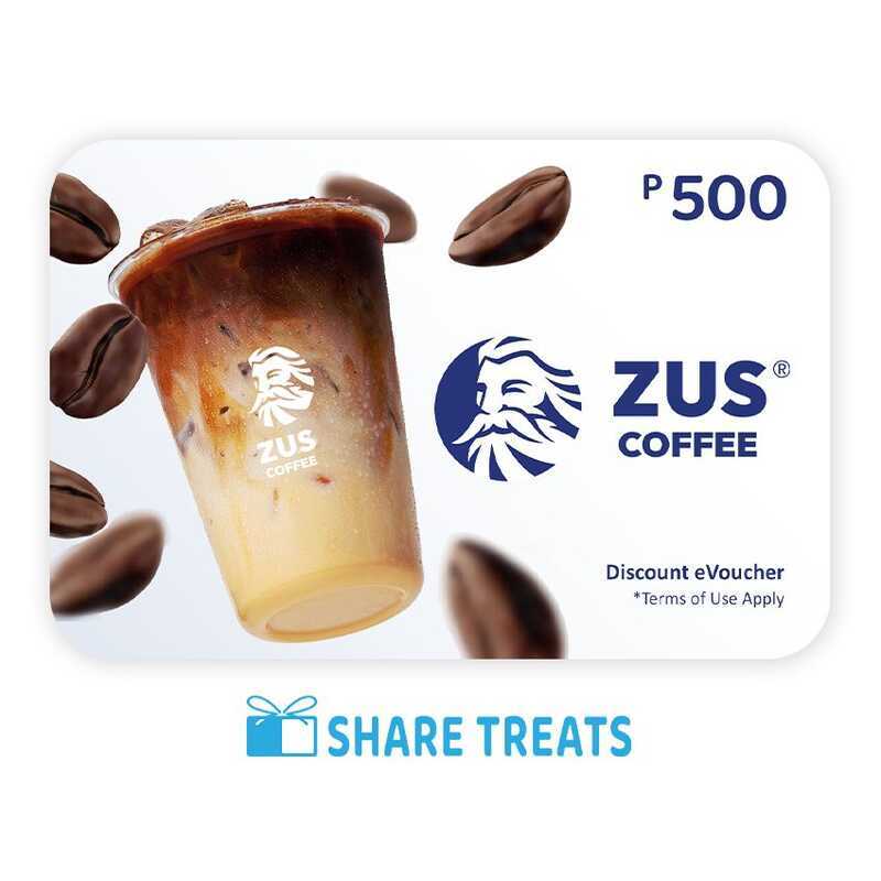 Zus Coffee P500 Worth Voucher SMS Evoucher | Shopee Philippines