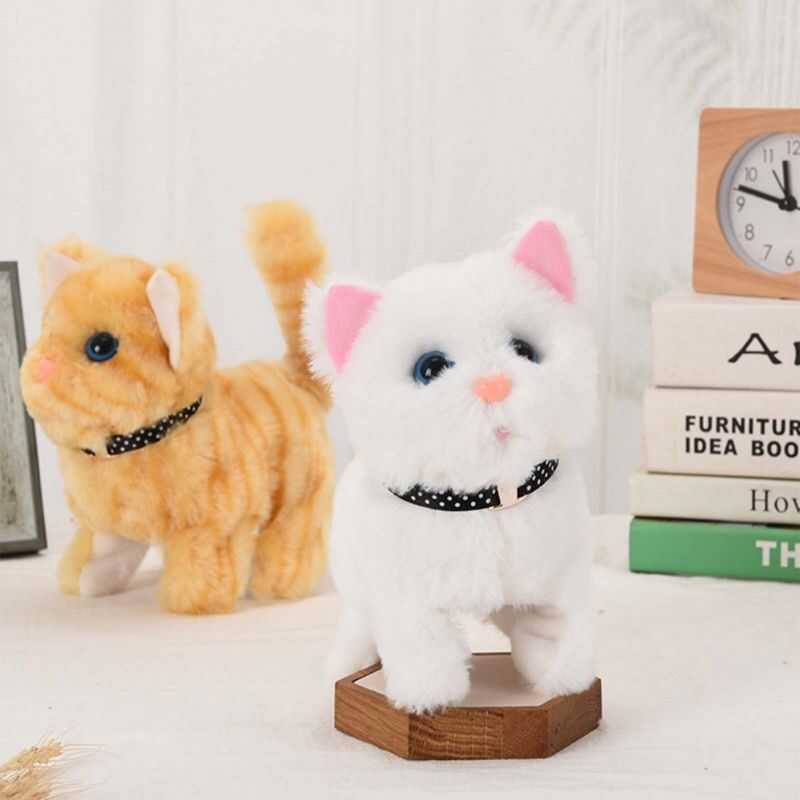 Kids Simulation Electric Shaking Plush Stuffed Animal Realistic ...