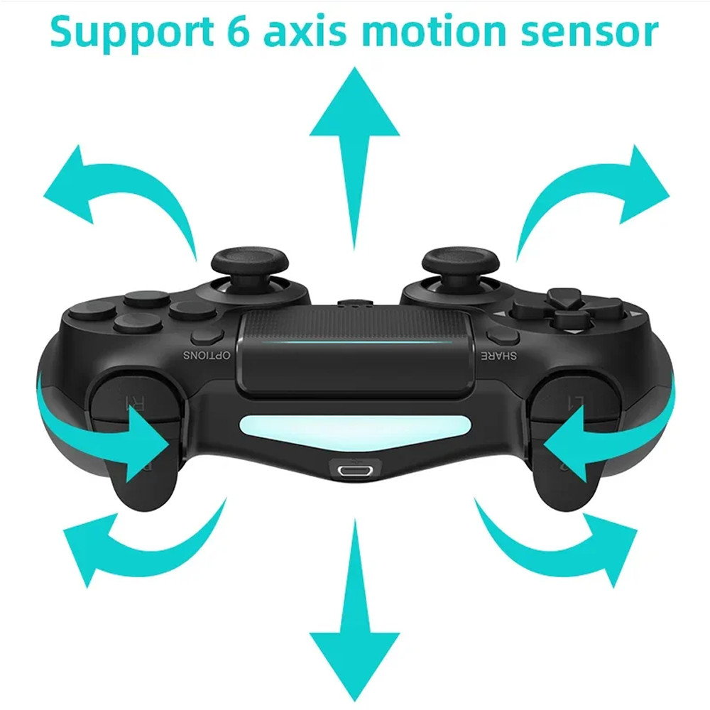 Wireless Controller 2 PCS For PS4 Support Bluetooth Wireless Gamepad ...