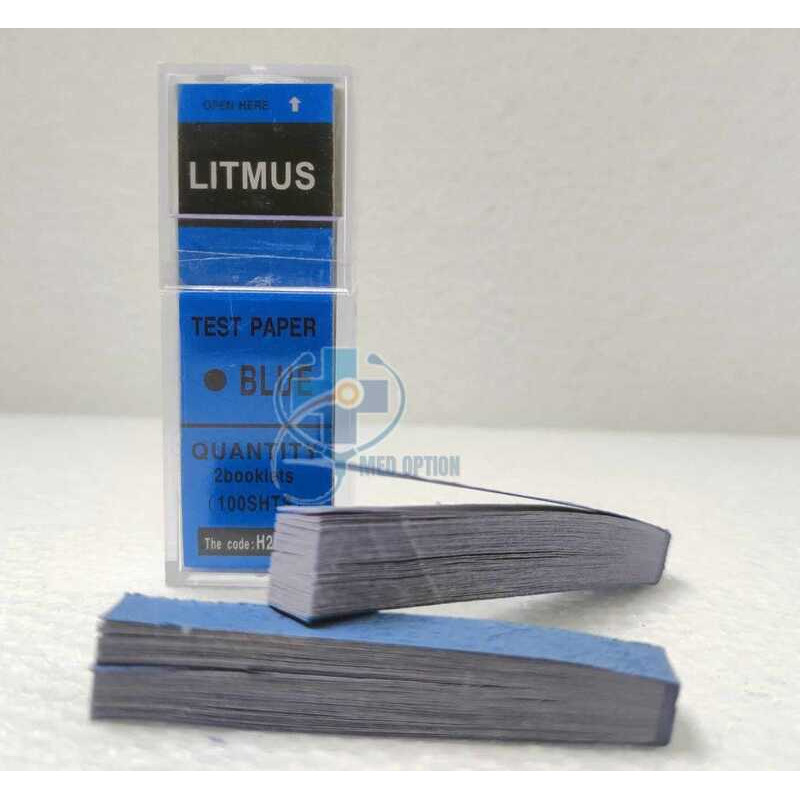 Laboratory Litmus Paper Test Ph Indicator LITMUS PAPER BLUE S | Shopee ...