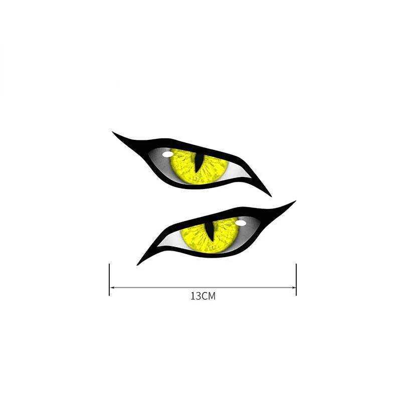 f Jpct animated eye decals for campers motorcycles noteboo waterproof ...