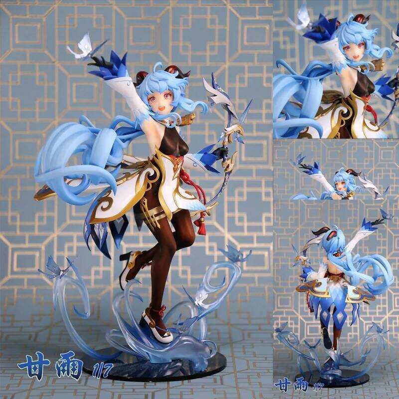 Genshin Impact Ganyu 28Cm Action Figure Collectible Statue Desk Decor ...