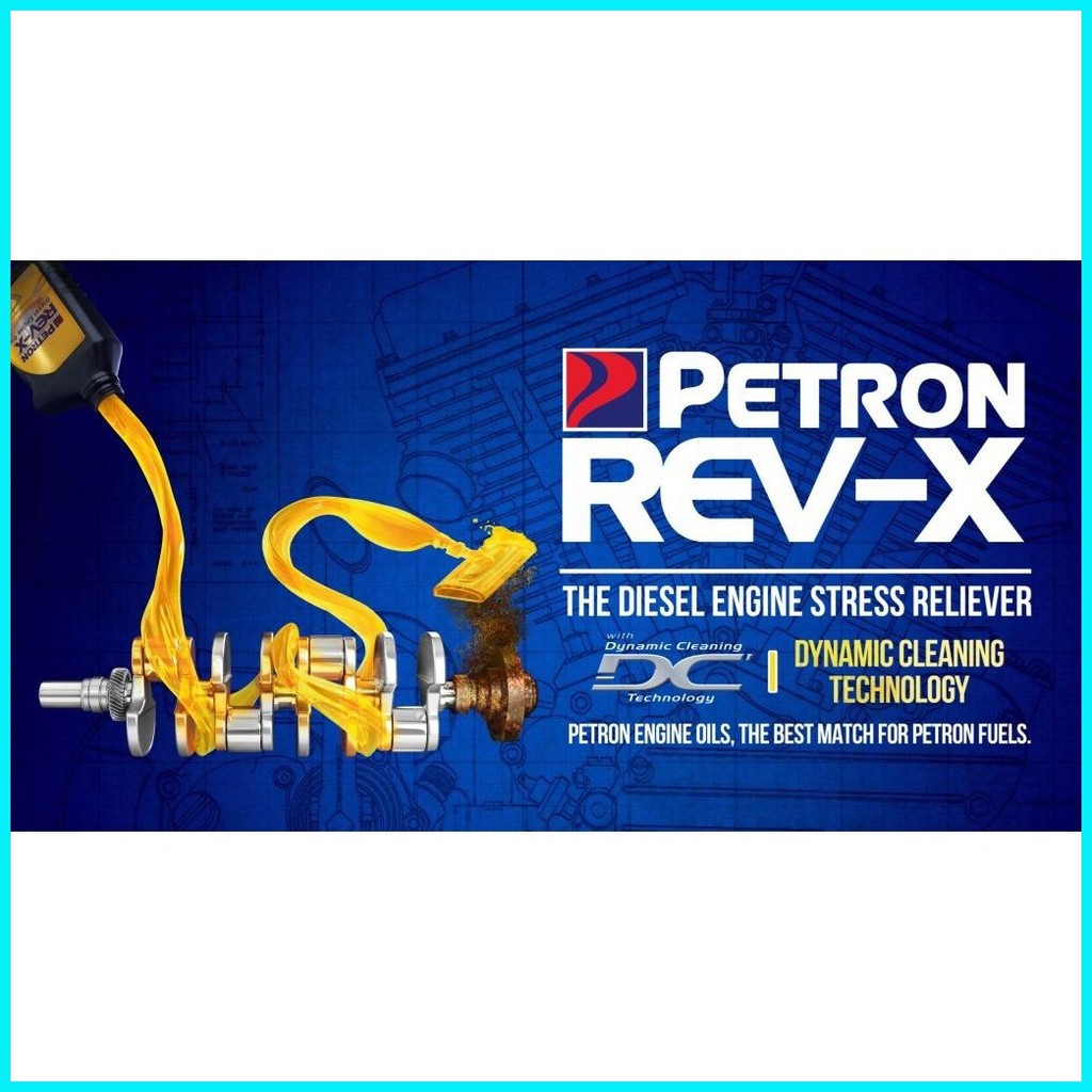 Petron Rev-X RX400 (Trekker) Premium Diesel Engine Oil SAE 15W40 4L ...