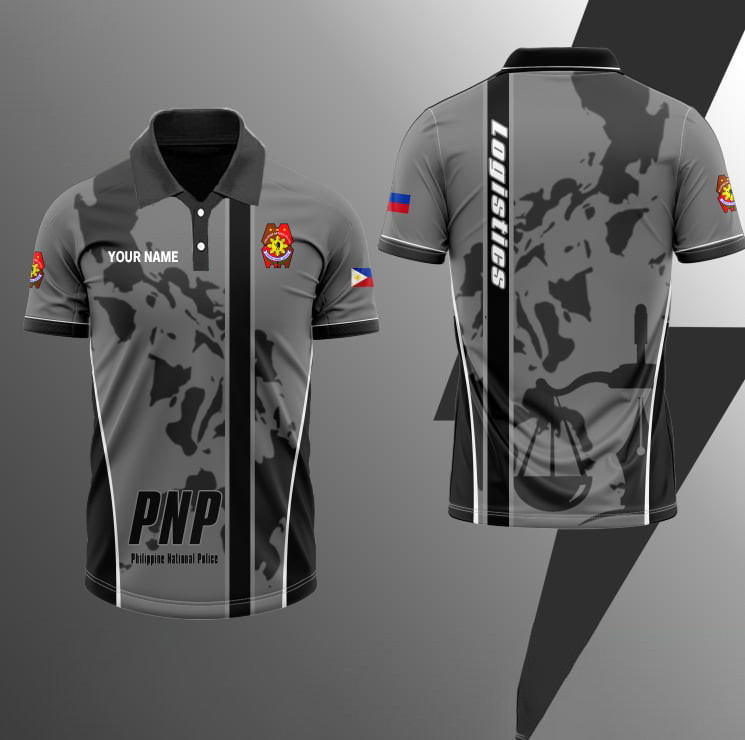 LAIXI-PNP Philippine National Police Polo Shirt | LOGISTICS Department ...