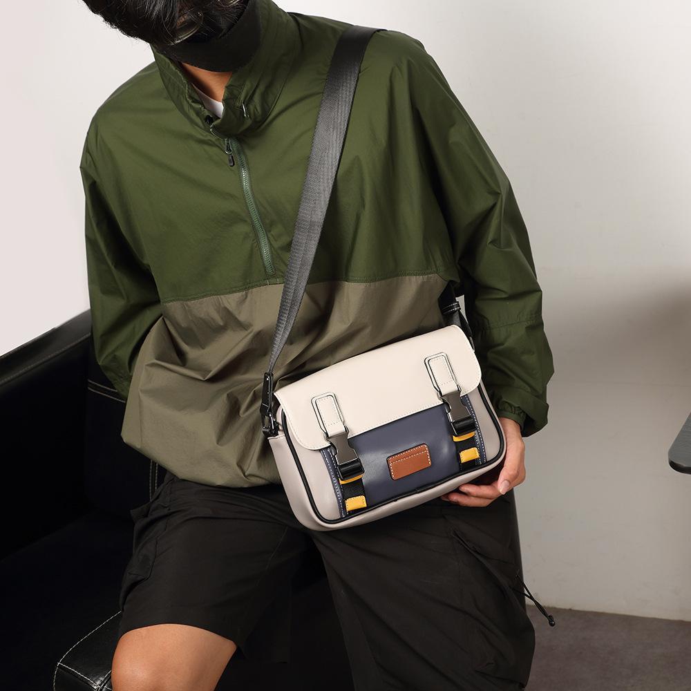 -SUNWISHBAG- No.Ja66 Unisex Waterproof PU Leather Fashion Colorful Man ...