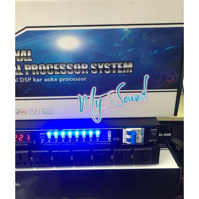 DL-208B DBX Professional Power Sequence Controller 10-way switch stage ...