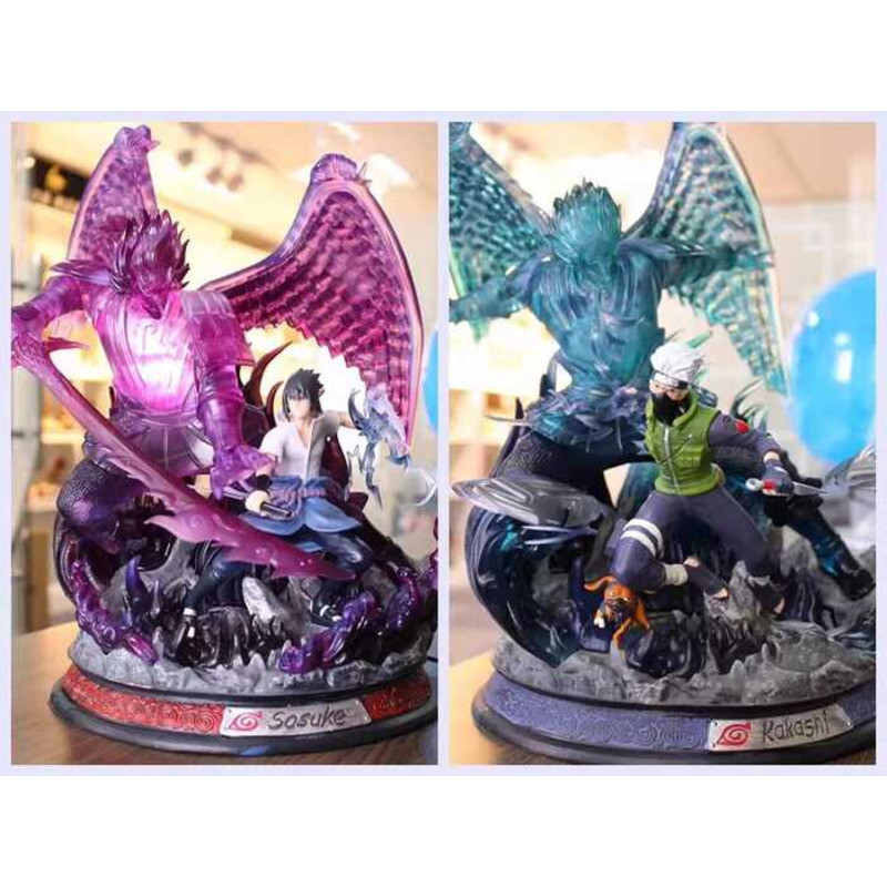 Uchiha Susanoo Sasuke Kakashi Light-Up Statue Model Boxed Figure ...