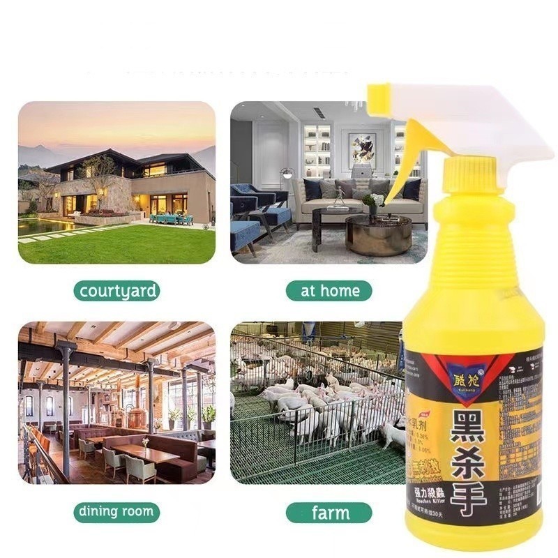 Effective Fly Killer Spray Non-Toxic Indoor 500ml Fast-Acting Insect ...