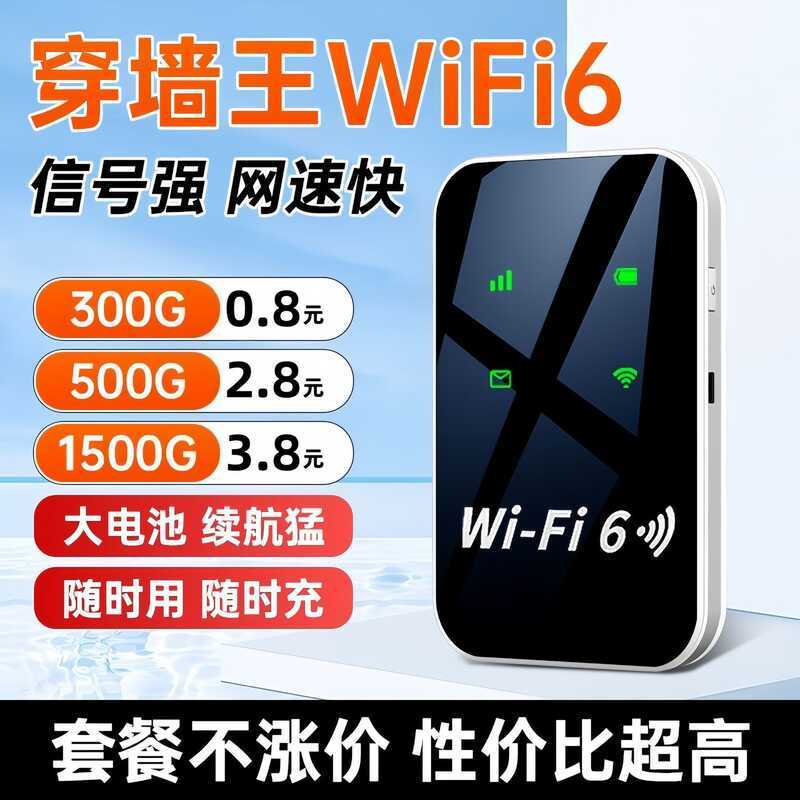 Portable Wifi 2025 New Model Tri-Network 5G 6 Mobile Wireless Gigabit ...