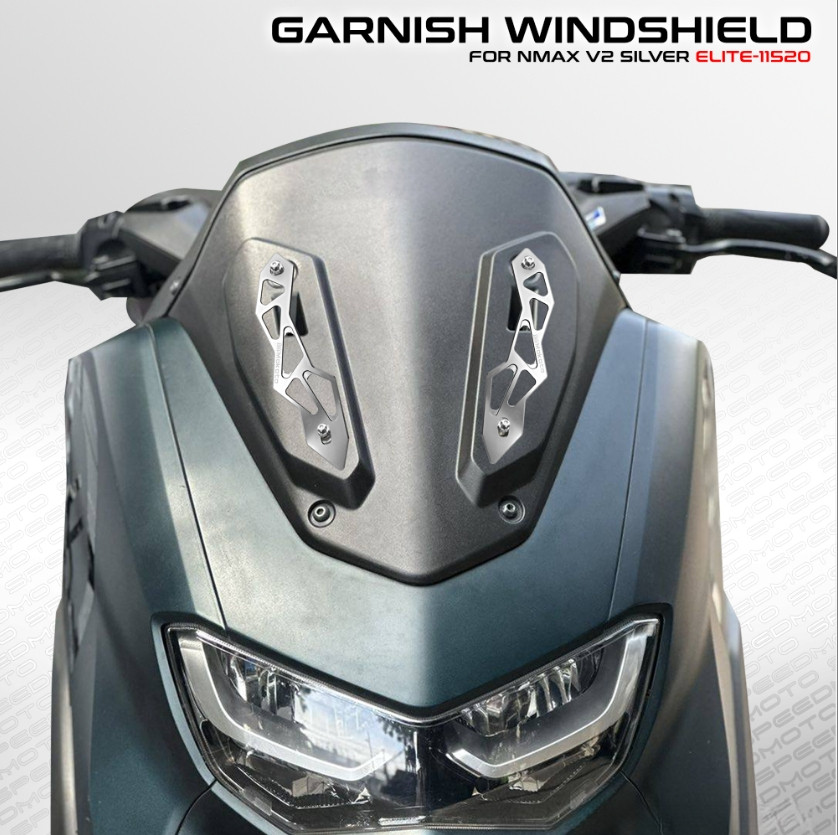Yamaha Nmax V2 Garnish Windshield Visor Bracket Full Cnc For Yamaha ...