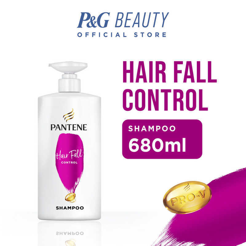 Hair Pantene Fall Control Shampoo 680ml + Safeguard Fresh Pink Body ...