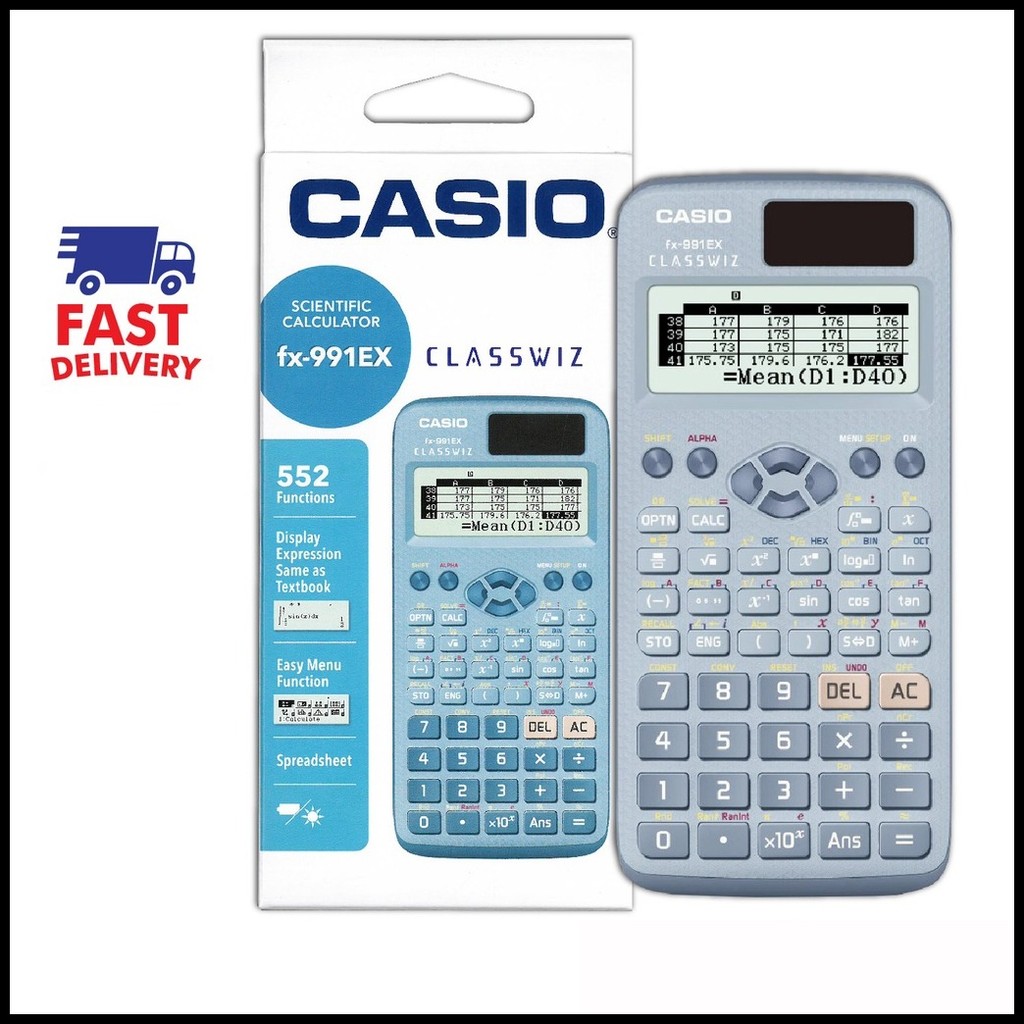 Casio Scientific Calculator - FX 991EX FX-991EX FX991ex Scientific ...