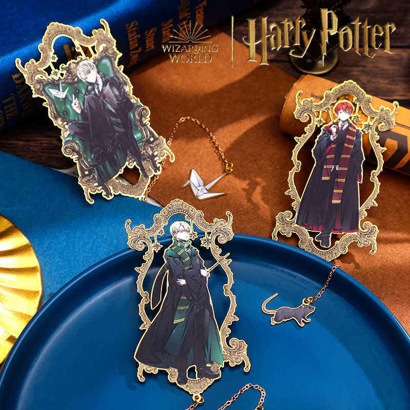 Harry Potter Themed Metal Bookmarks Birthday Gifts For Students Animal ...