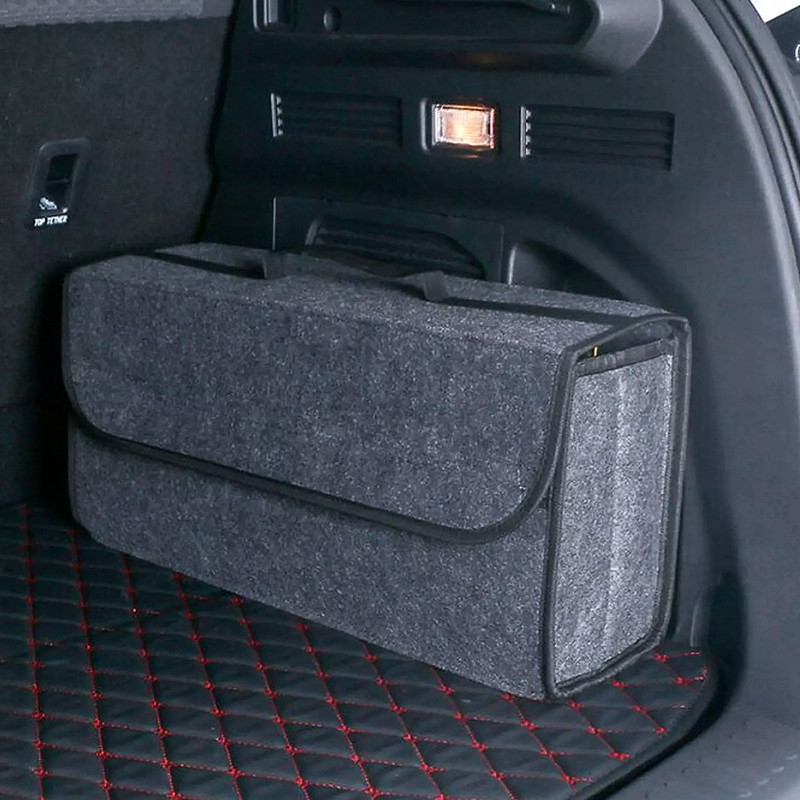 Compact Car Trunk Organizer Universal Car Trunk Storage Box Car Soft ...