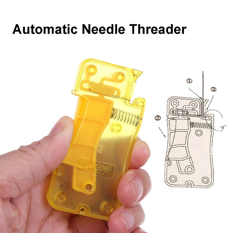 Automatic Needle Threader Hand Sewing Needle Device Stitch Insertion ...