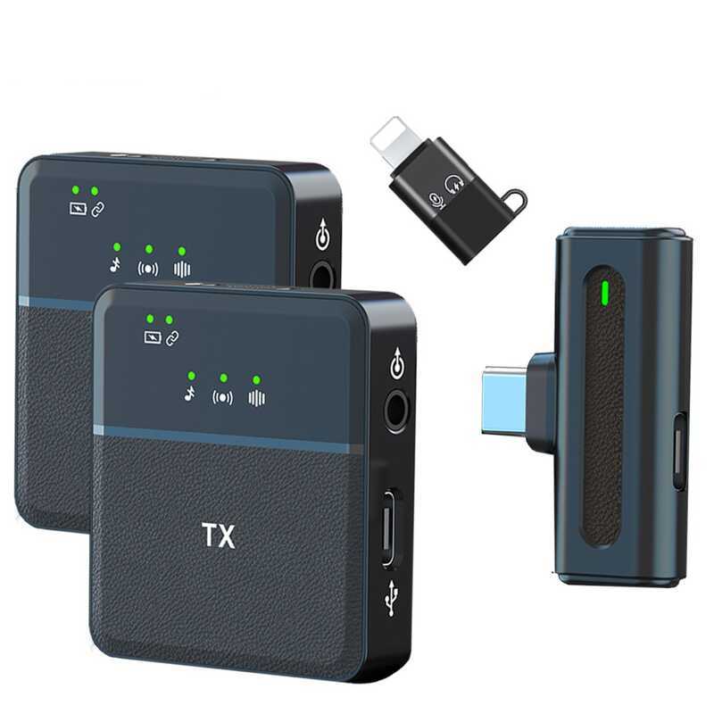 Cross-Border Sx8 Wireless Lavalier Microphone One-To-Two Live Streaming ...