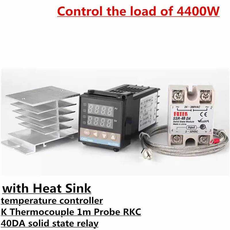 Digital Rex-C100 PID Temperature Controller REX C100 Thermostat + 40Da ...