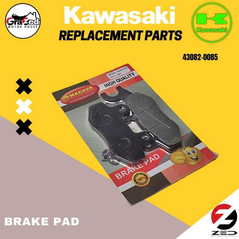Kawasaki Fury/Shogun Brake Pad Front DOUBLE PISTON CALIPER | Shopee ...