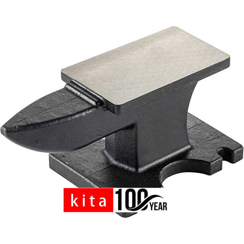 1Lb Rugged Cast Anvil Large Feet Iron Workbench Blacksmith Kita100years ...