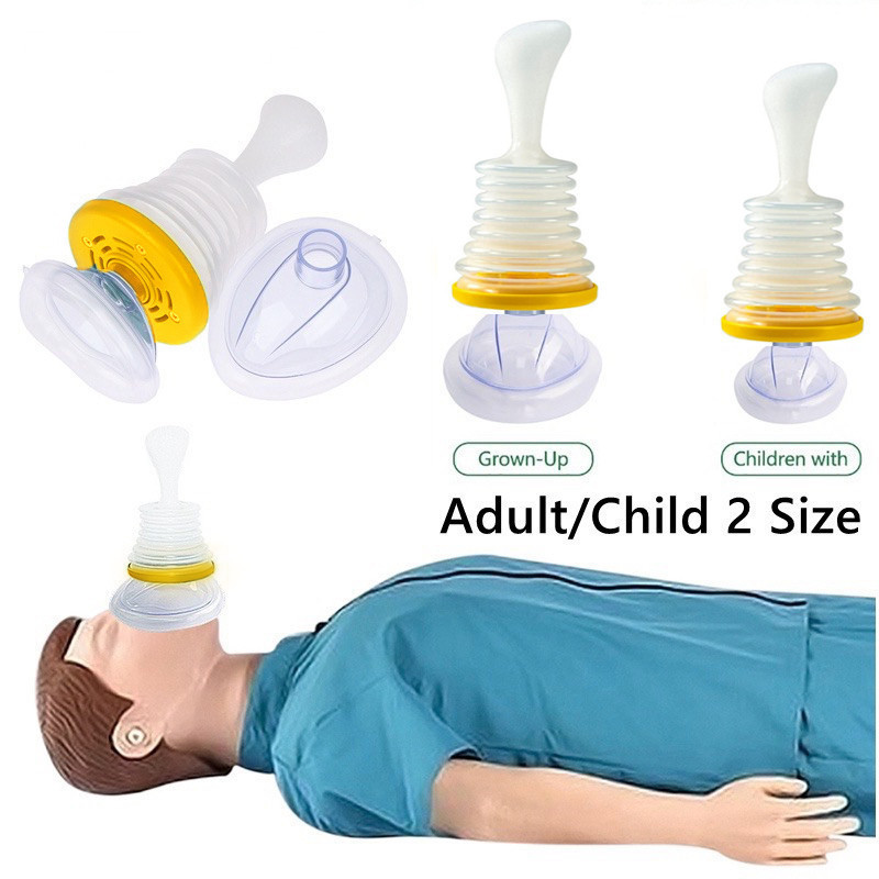 Breathing Mask Suitable For Aids Adults And Children. Food Choking Aid ...