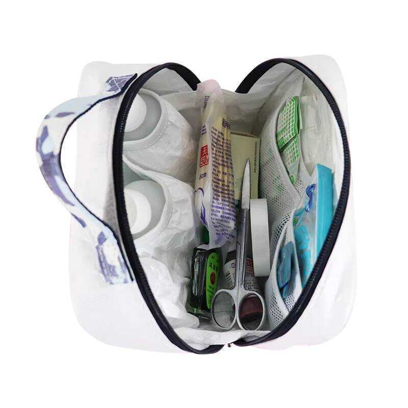 Empty First Aid Bag Emergency Kit Medical Bag Survival Layered First ...