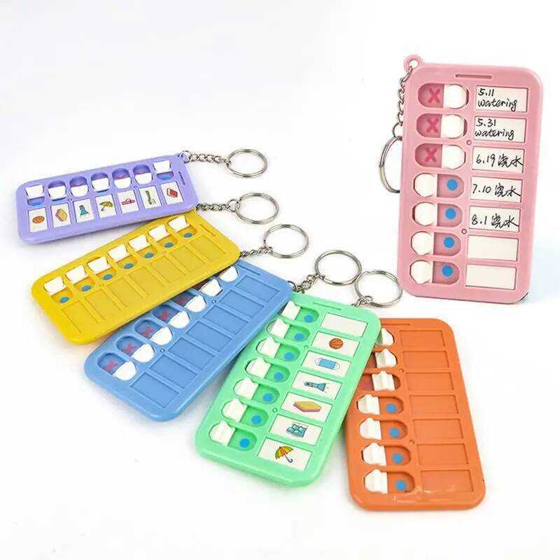 Self Discipline Kid Check List Memo Board Keychain Planner Korean ...