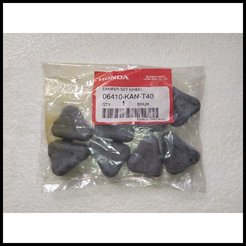 HONDA GENUINE RUBBER, HUB DAMPER SET FOR XRM 125 TRINITY ( 06410-KAN ...