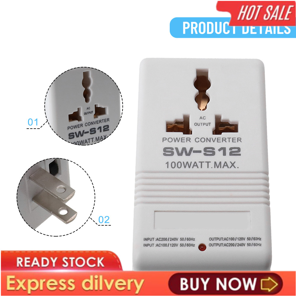 Professional 220v 240v To 110v 120v Power Supply Voltage Converter ...