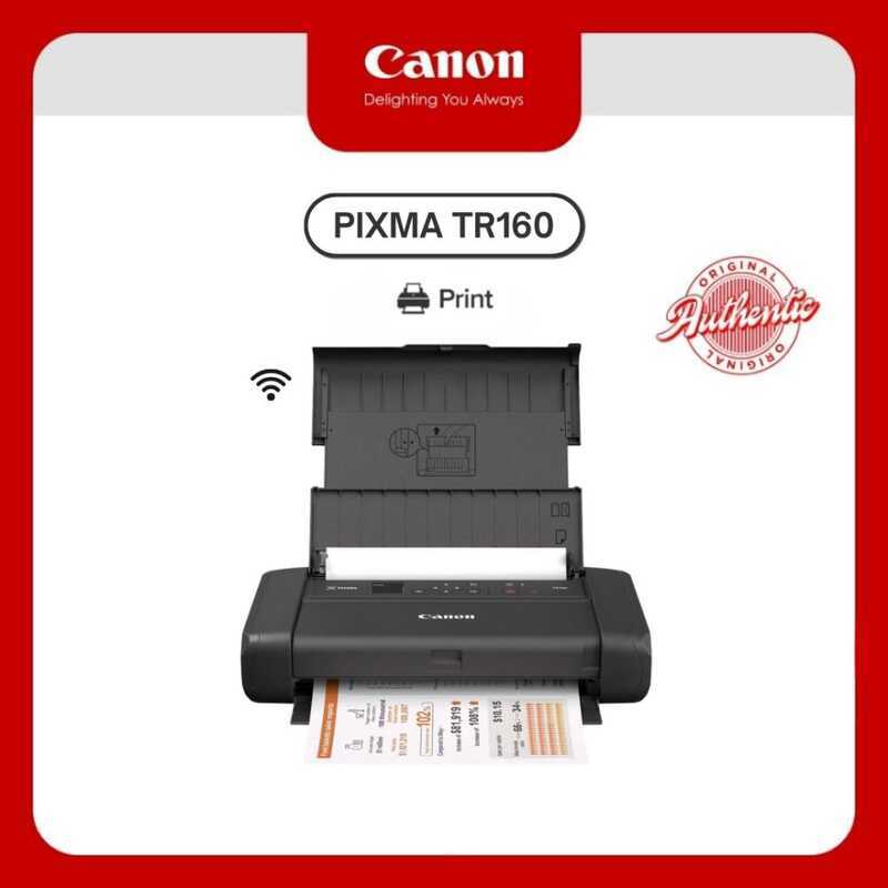 Canon PIXMA Tr150 And Tr160 Portable Wireless Printer With Easy Direct ...