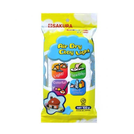 Sakura Paper clay ( Air Dry Clay) | Shopee Philippines