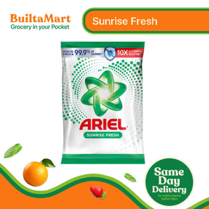 Ariel Sunrise Fresh Powder Detergent 1.19Kg 1Cc | Shopee Philippines